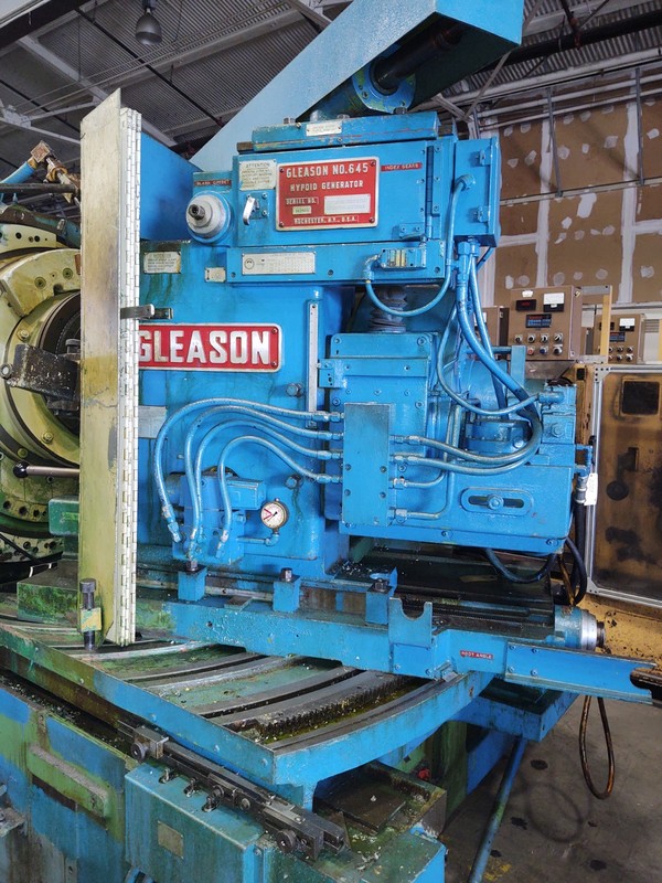 Gleason #645 Hypoid gear generator, 26" gear diameter capacity, extra ...