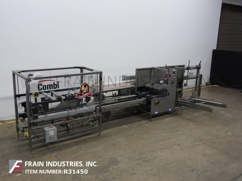 Combi America #Ergopack, complete case erecting, packing, tape sealing ...