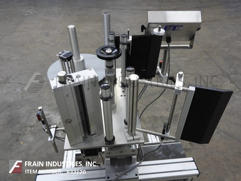 Tronics #S1000, pressure sensitive, modular design, roll up to conveyor ...