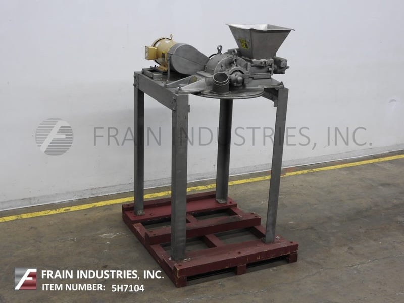 Mikro Pulverizer #SCB, Stainless Steel hammermill, with 16" wide x 16 ...