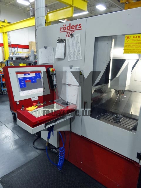Roders #RXP400, vertical machining center, 18 automatic tool changer ...
