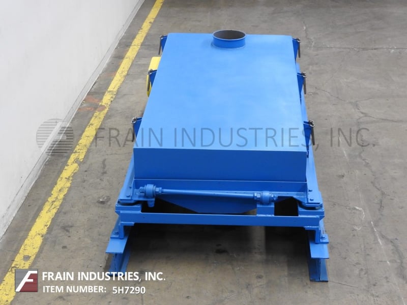 44" x 88" Rotex #21GP, single deck, vibratory sifter, top cover with ...