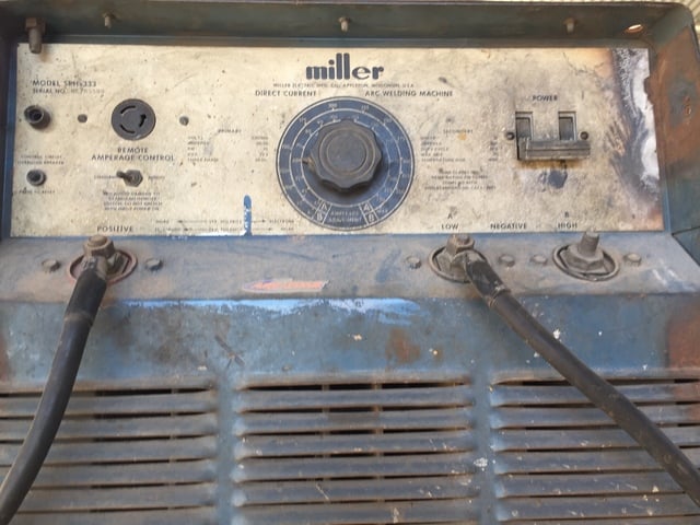 300 Amps, Miller #SRH-333, DC welder for Sale | Surplus Record