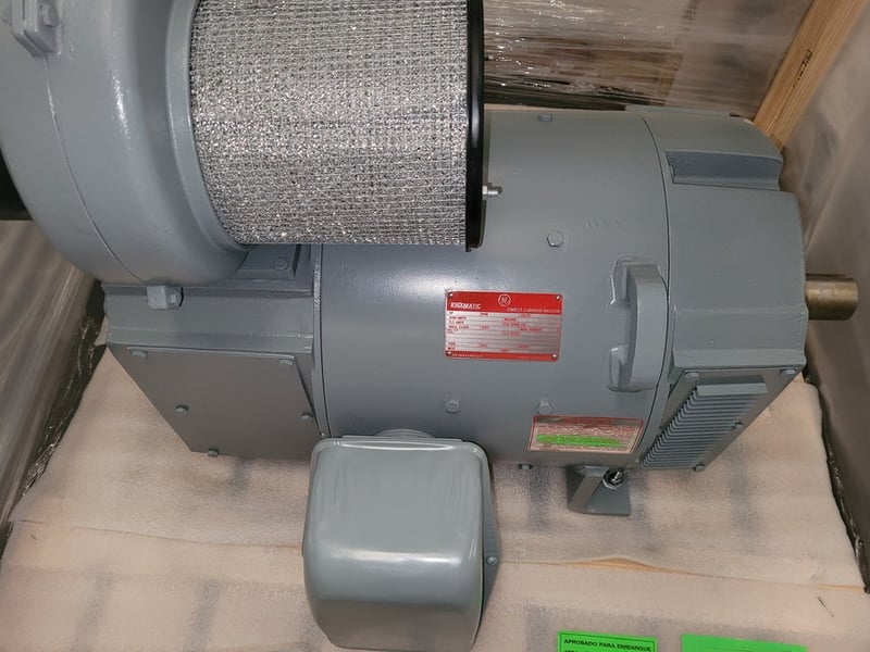 75 HP 1750/2000 RPM General Electric, Frame CD366AT, BB, DPFG-BV, new ...