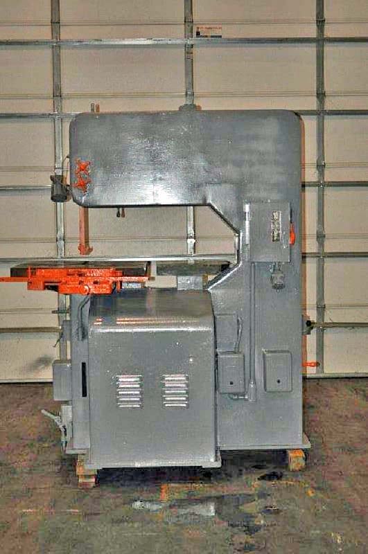 36" x 12" DoAll #V36, vertical band saw, 30.5" x30" tilting table ...