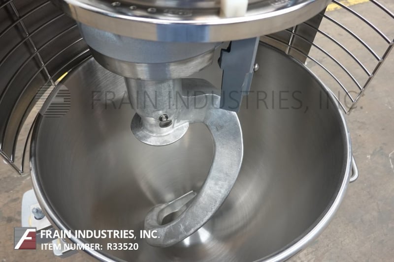 Hobart #HL1400-1STD, spiral dough arm mixer, up to 140 quart max ...