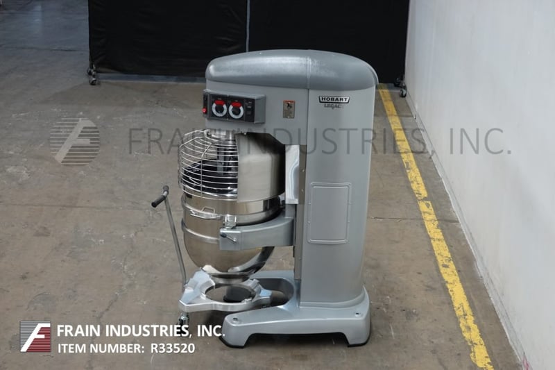 Hobart #HL1400-1STD, spiral dough arm mixer, up to 140 quart max ...