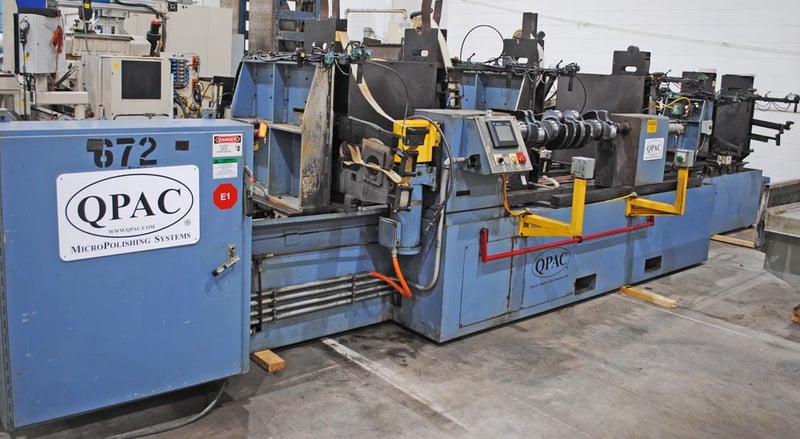 60" QPAC #Q199HD-60-7 Heavy Duty 60" crankshaft lapping/micropolishing ...