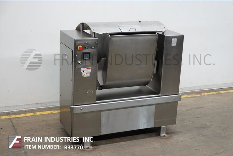 Magna #300L-2D1, 304 Stainless Steel single arm sigma style mixer, 15 / ...