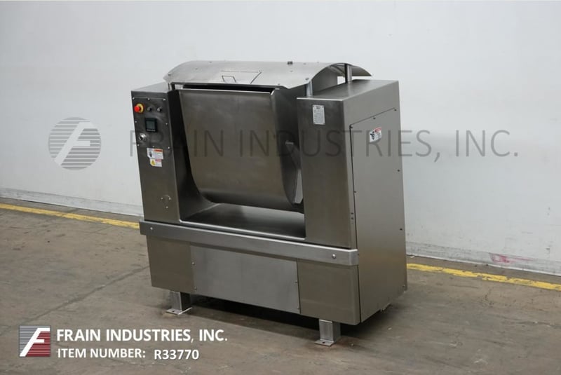 Magna #300L-2D1, 304 Stainless Steel single arm sigma style mixer, 15 / ...