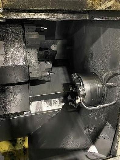 Fuji #TNW3500TR, twin spindle twin turret CNC lathe w/gantry load, 8 ...