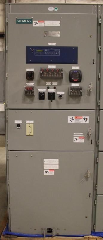 Siemens #GM-SG, 1200 Amp, 5 KV, 7 sections w/5 1200 Amp breakers, new ...