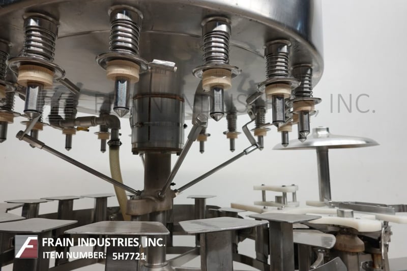 Fogg, automatic, Stainless Steel, 18 head, rotary, gravity filler, 36 ...