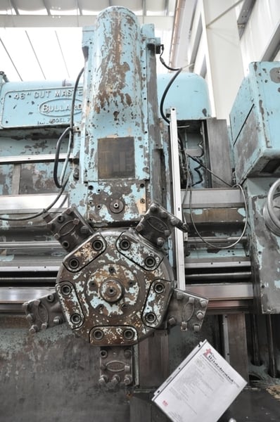 46" Bullard #75-Cutmaster, vertical turret lathe, 5-position turret ...