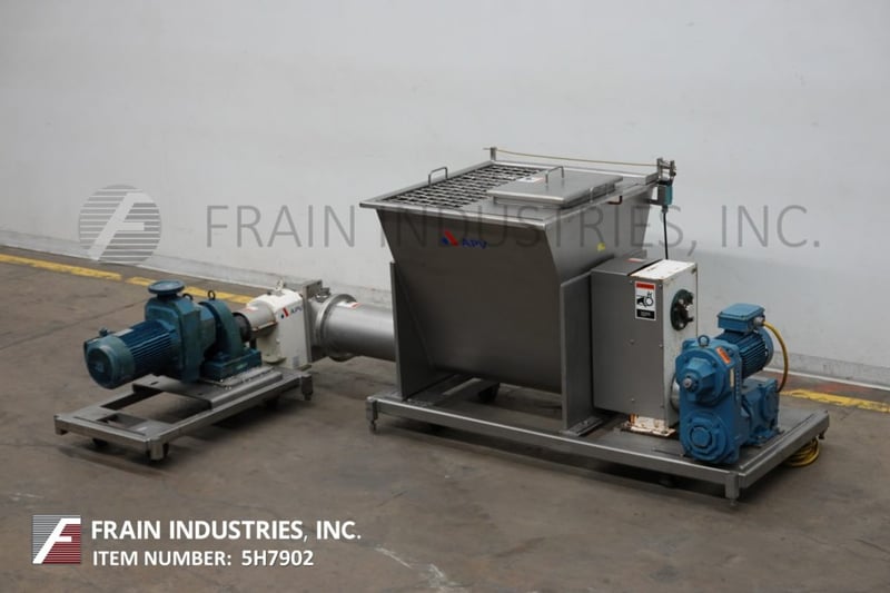 APV Stainless Steel powder ribbon mixer for Sale | Surplus Record