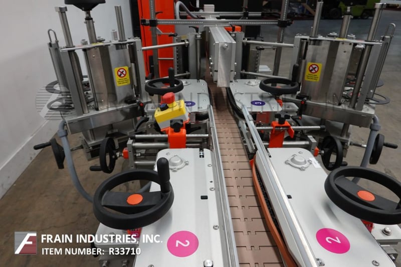 Nita #XP200T, head front / back / wr, up to 131 FPM, mounted on a 304 Stainless Steel & anodized ...