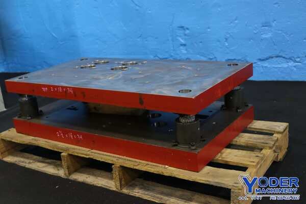 18" L, 4-Pin precision die set, 34" width, in stock, new, #73495 For ...