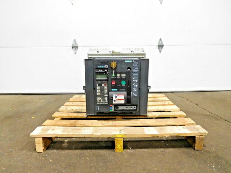 800 Amps, Siemens, F2A30HNHDCXCWAN, model WFL2A308, integrated cubicle ...