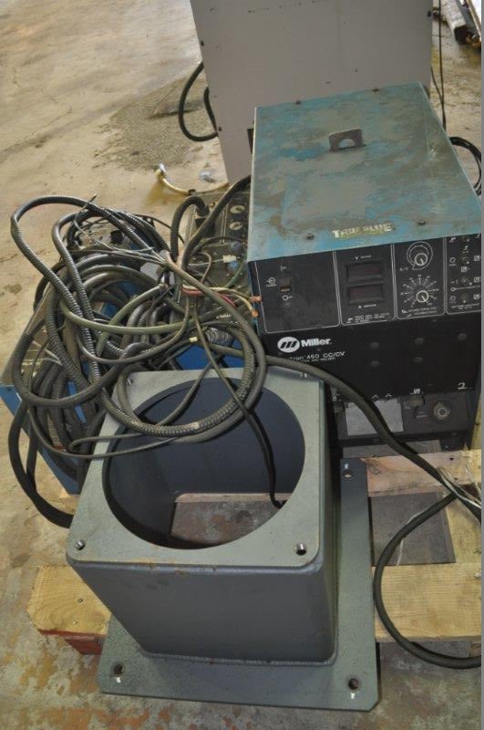 Miller, MRH-5, robotic weld cell, 5-Axis, C-1 control, teach pendant ...