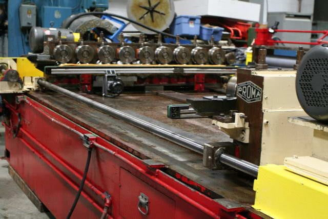 9 Stand, Proma #1-3/4DH-02, duplex rollformer, 1.75" spdl diameter, 18 ...