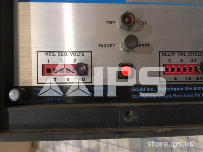ITE 60q Circuit Shield Negative Sequence Overvoltage Relay 48/125 Volts ...