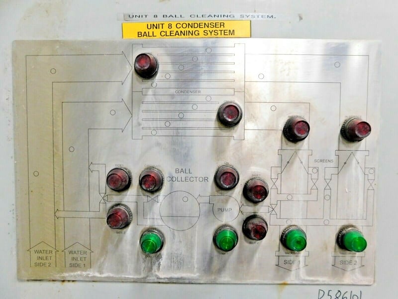 BG-WSA automatic ball cleaning system for tube heat exchanger, 1" media ...
