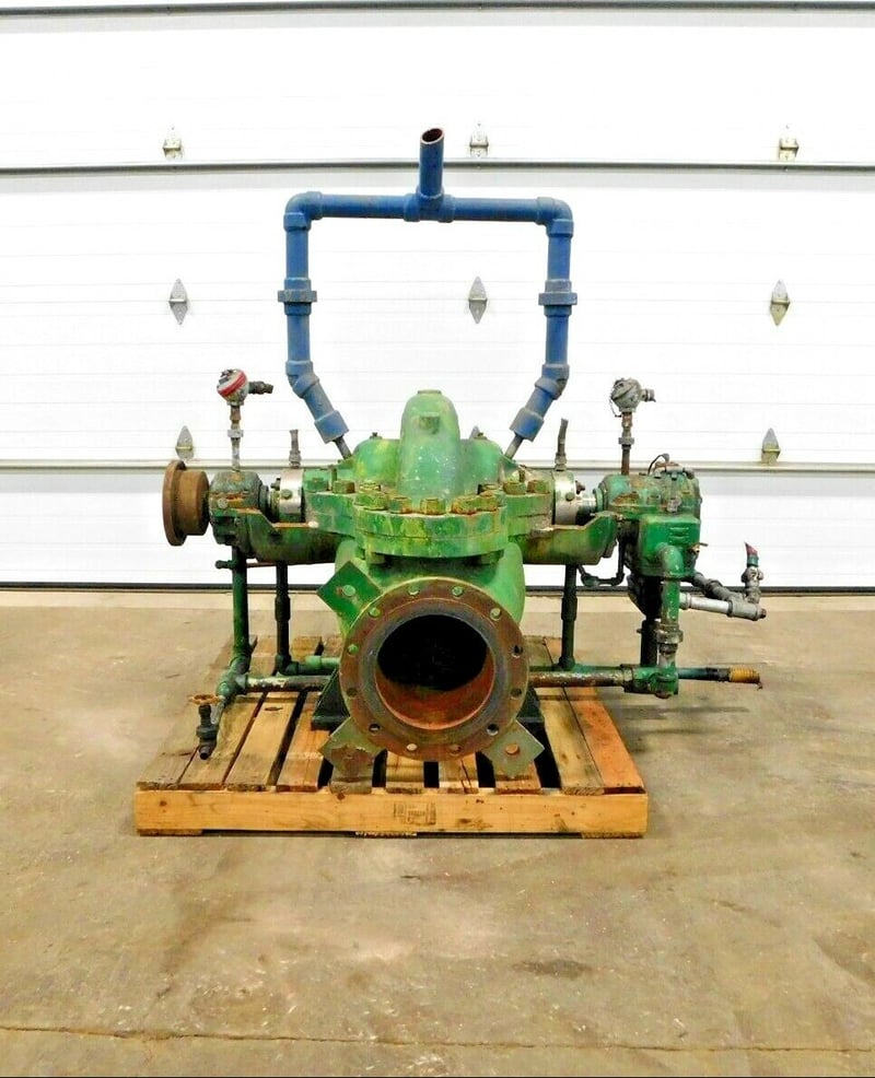 Sulzer #10x10IR, Stainless Steel split case pump, 1 stage, 3560 RPM For ...