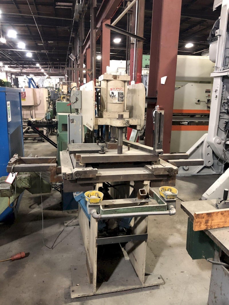 Fredrich Wing Bender, 31" x34-1/2" panel, air operated, palm buttons ...