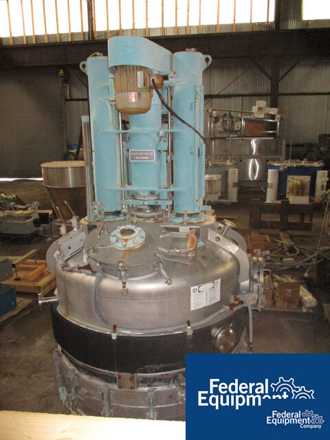 Rosenmund #RND1.6-288-82, nutsche filter, Hastelloy C276, 1.6 sq.meter, 1983, #3148-1, 1983 for ...