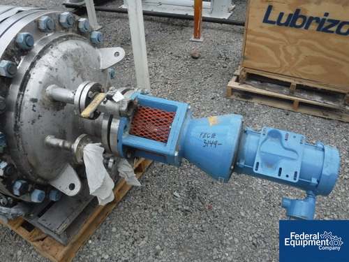 200 gallon Four Corp, Reactor, Stainless Steel, 100 psi, jacketed for ...