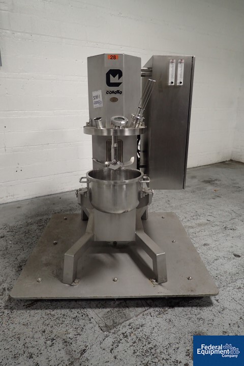Collette #Gral-25, High Shear Mixer, Stainless Steel, 25 liter capacity ...