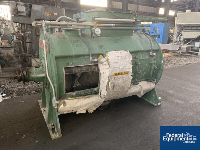 Littleford #FKM-2000E, Stainless Steel blender mixer, 60 hp, 73 cu.ft ...