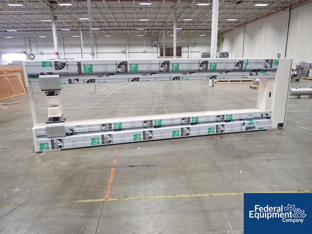 ScanTech #F2-3500, X-Ray Sheet Thickness Scanner, 168" wide x 26" high ...