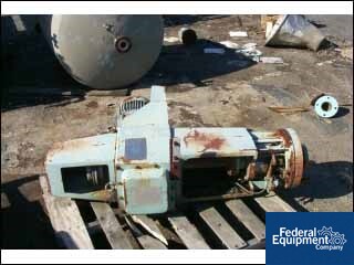 3 HP Lightnin #82-S-3, agitator drive, right angle design, 155 RPM ...