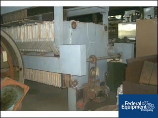 48 Hoesch, filter press, 48 chamber, polypropylene recessed plate ...