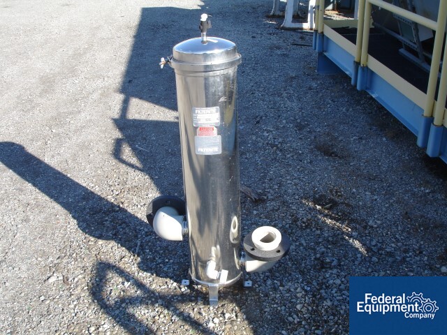 Filterite #21 Mega+3-2 cartridge filter, stainless steel, in-line, 12 ...