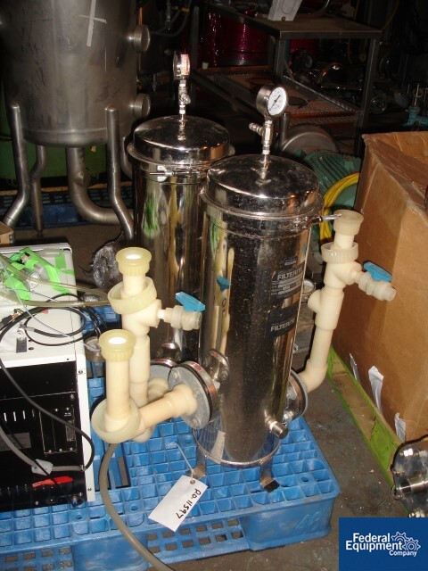 12" x 30" Filterite #910801-000, cartridge filter, type 14MEGA-2-2F ...