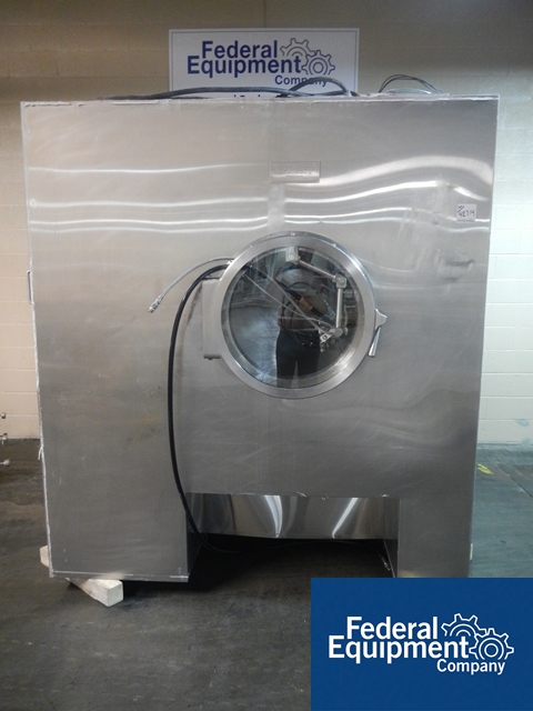 60" O' Hara #Fastcoat, Stainless Steel perforated pan, controls, Graco ...