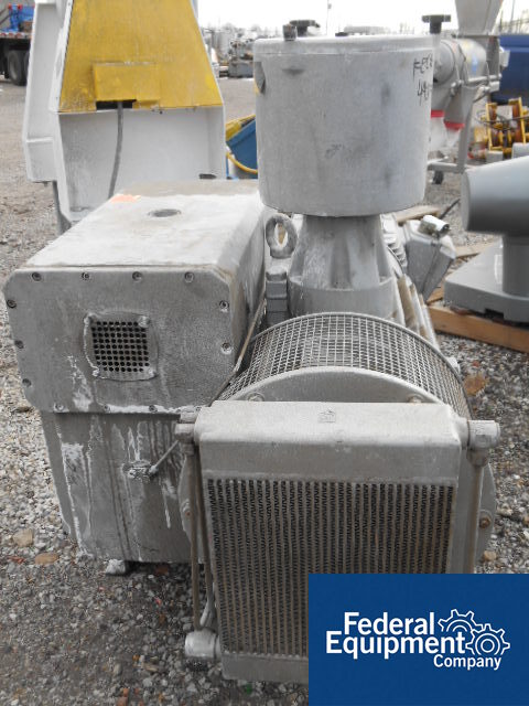 430 CFM, Busch #630-218, 15 torr/29.3" mercury vacuum, 18.5 KW/25 HP ...