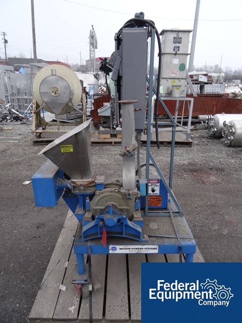 Hosokawa #5MA, Micro-Atomizer mill, Stainless Steel, 5 HP, 230/460 V ...