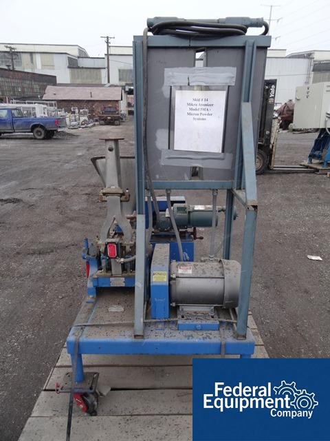 Hosokawa #5MA, Micro-Atomizer mill, Stainless Steel, 5 HP, 230/460 V ...