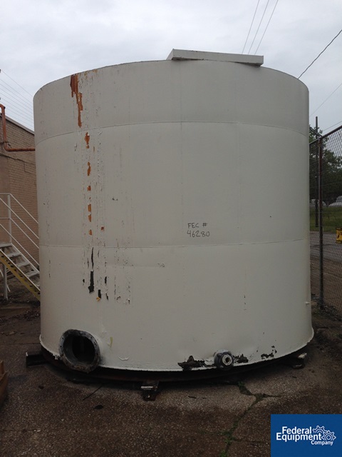 8000 gallon 144" diameter x 114" straight side, Carbon Steel Storage ...