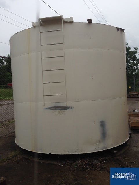 8000 gallon 144" diameter x 114" straight side, Carbon Steel Storage ...