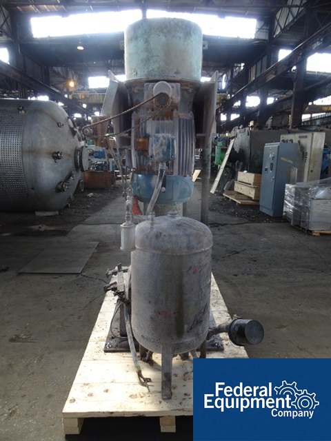 25 HP Hockmeyer #HVR25, 2.5" dia.Stainless Steel shaft w/18" dia ...