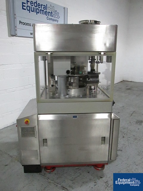 6.5 Ton, BWI Manesty #Unipress-Diamond, 27 station, keyed upper punch ...