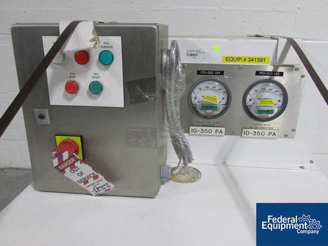 Applied Containment Engineering, portable HEPA air handler, controls on ...