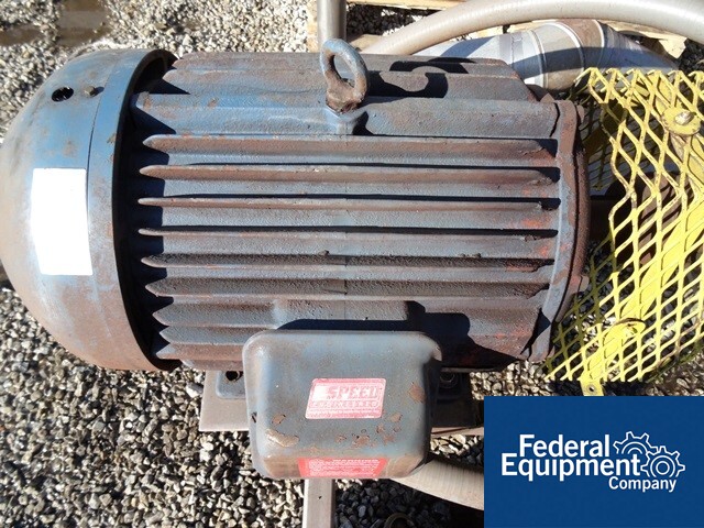 APV Crepaco Liquefier mixer, stainless steel, 200 gallon capacity, 40 ...