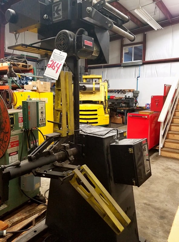 Rapid-Air #SBX8, motorized roll stock straightener & RMA-1506 non ...