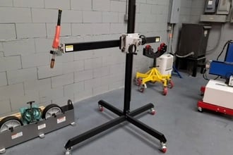 Welding Torch Stand, Profax #WTS-44, manual adjust, 25 lb.capacity, 60 ...