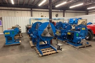 3000 lb. Preston-Eastin #PE30HD-6-KEC, welding positioner, 36" round ...